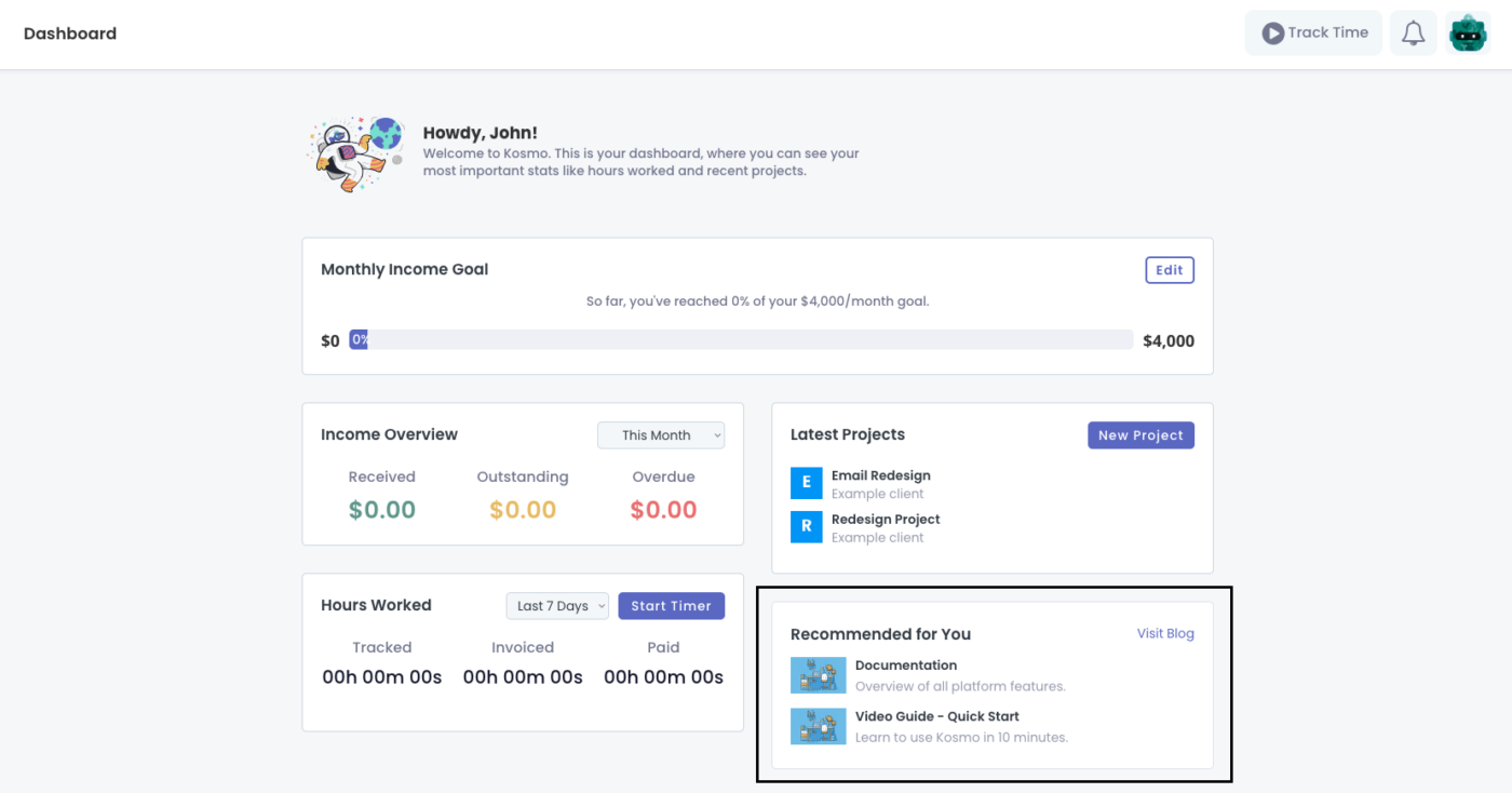 Recommended for you - Kosmo