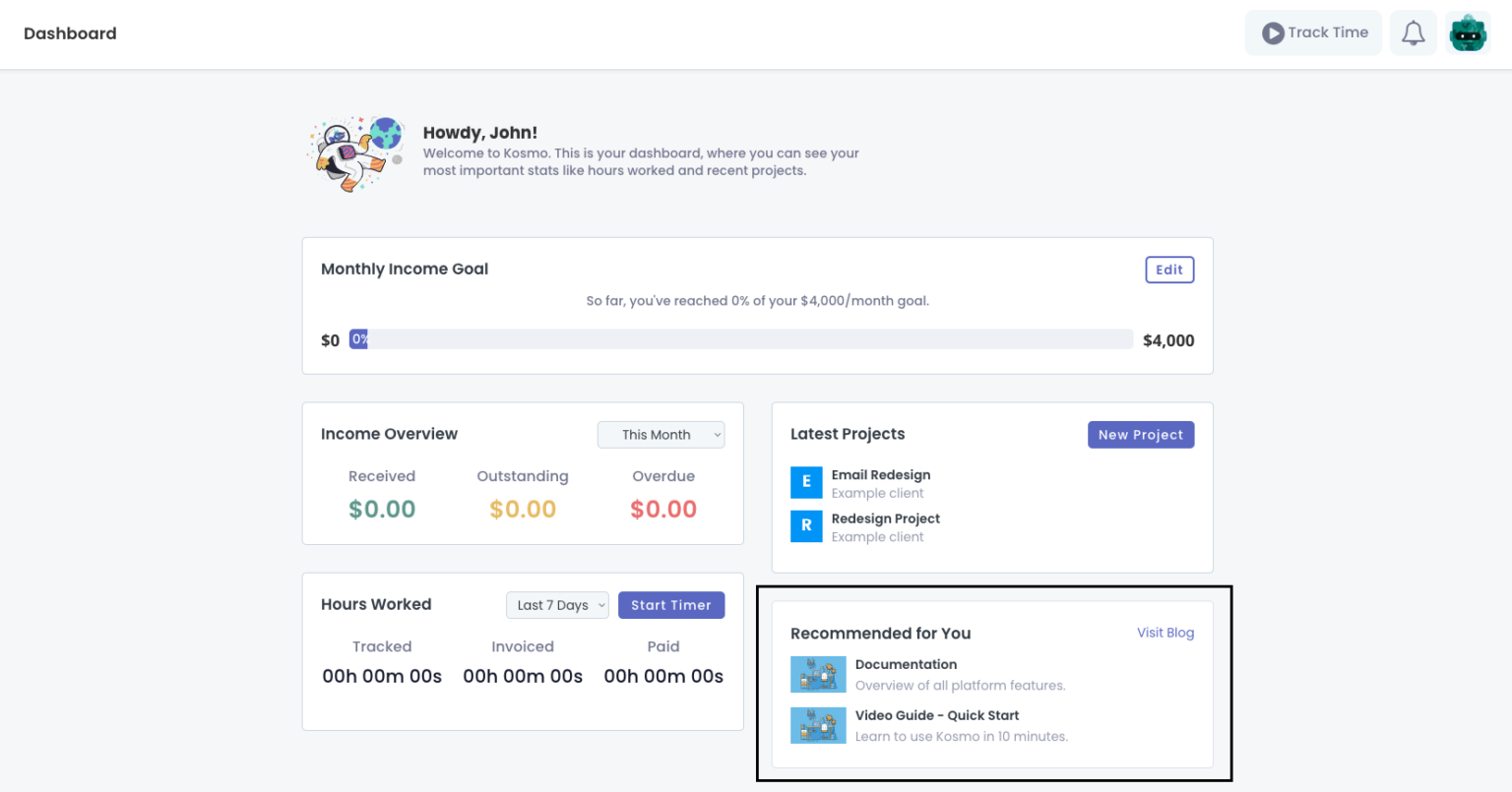 Recommended for you - Kosmo