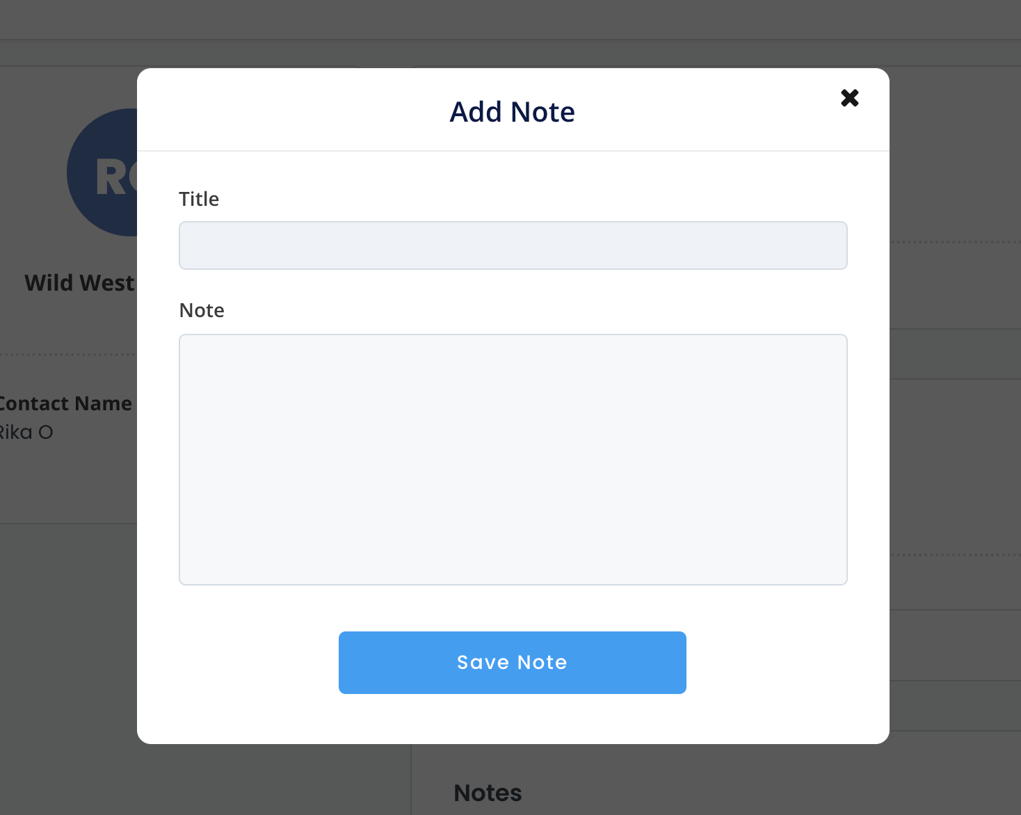 Detailed client view - Kosmo