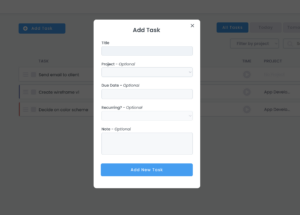 How to add a task - Kosmo