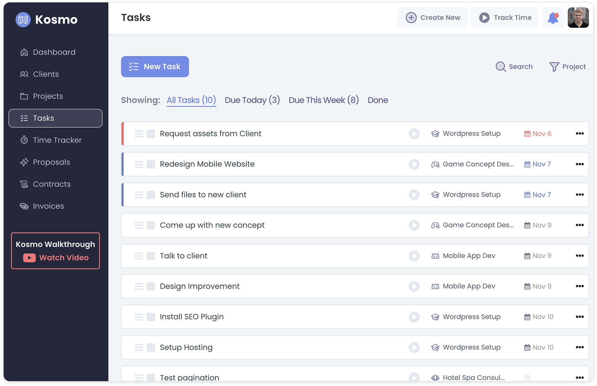 Task Management - Kosmo