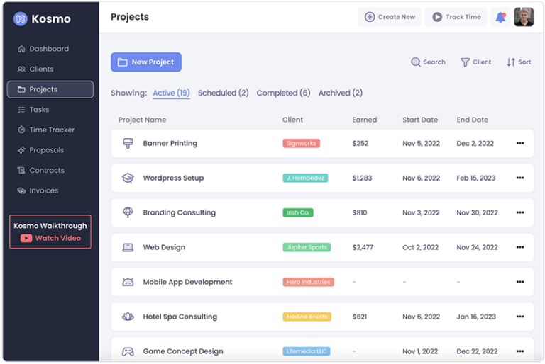 Best Project Management Software for Entrepreneurs - Kosmo